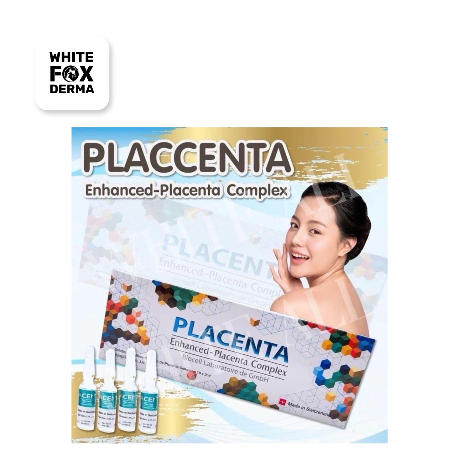 Biocell Placenta – Enhanced Placenta Complex [10 Ampoules] - White fox ...