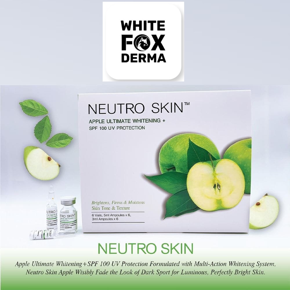 Neutro Skin Apple Ultimate Whitening+ Glutathione Injection - White fox ...